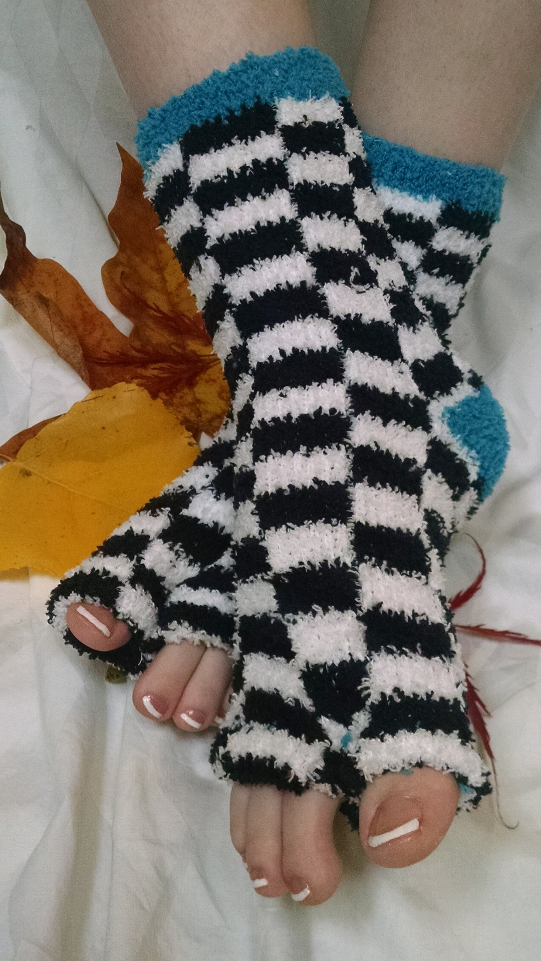 Pedicure Socks, Pedi Sock, Flip Flop Sock, Open Toe Sock, Toeless Socks ...