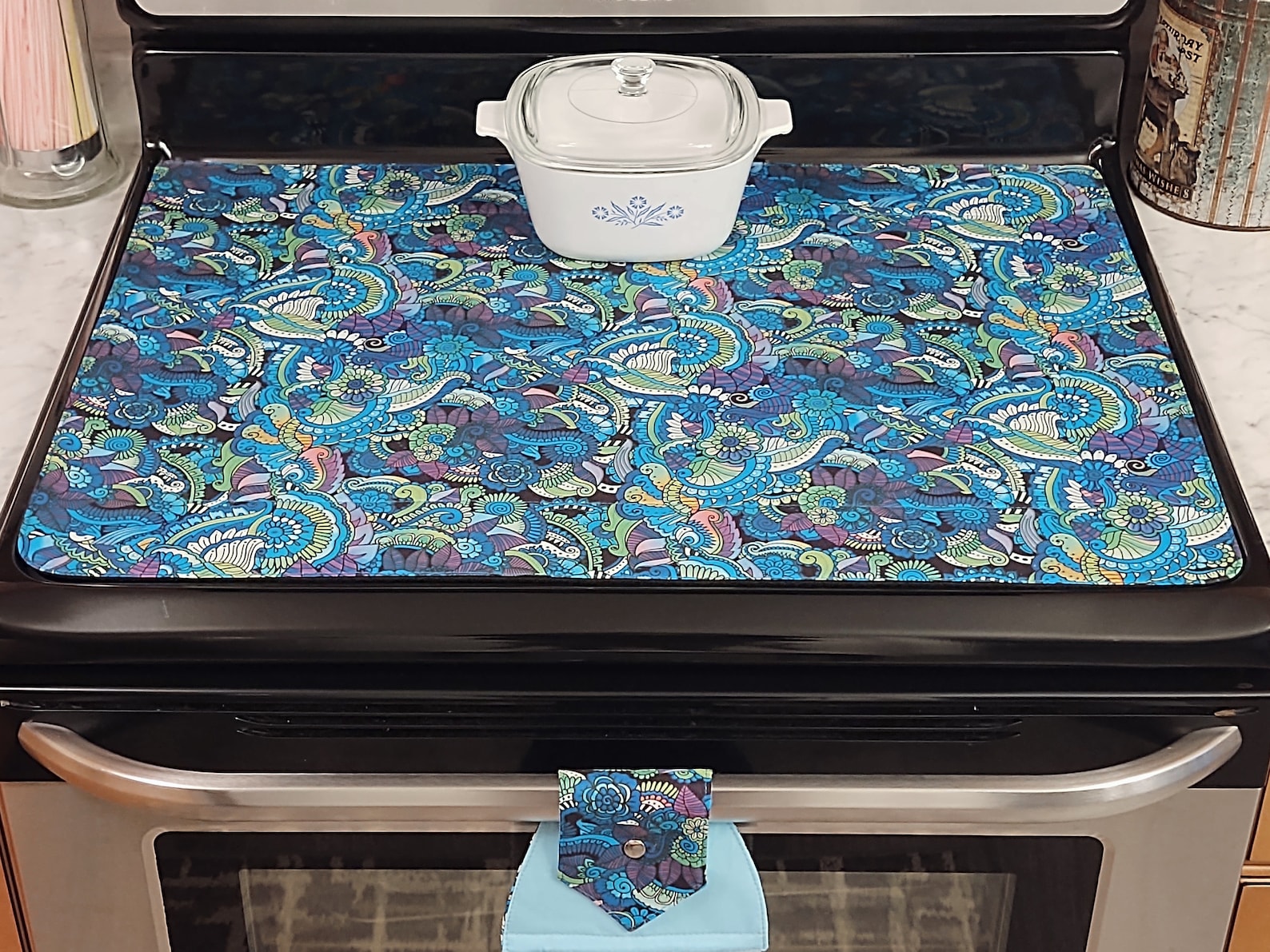 Funky Time Stove Top Cover Stovetop Protector Glass Top - Etsy