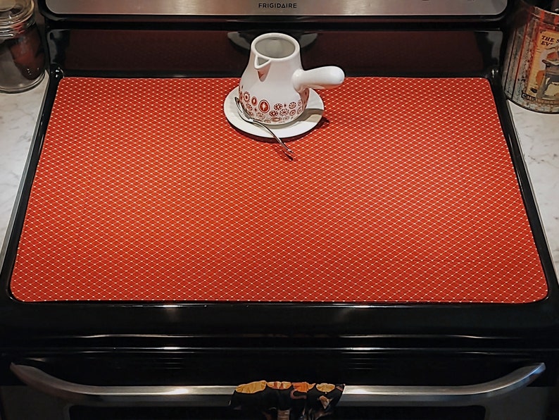 Red's Collection, Top Cover, Stove Glass Top Cover, Stove Top Protector ...