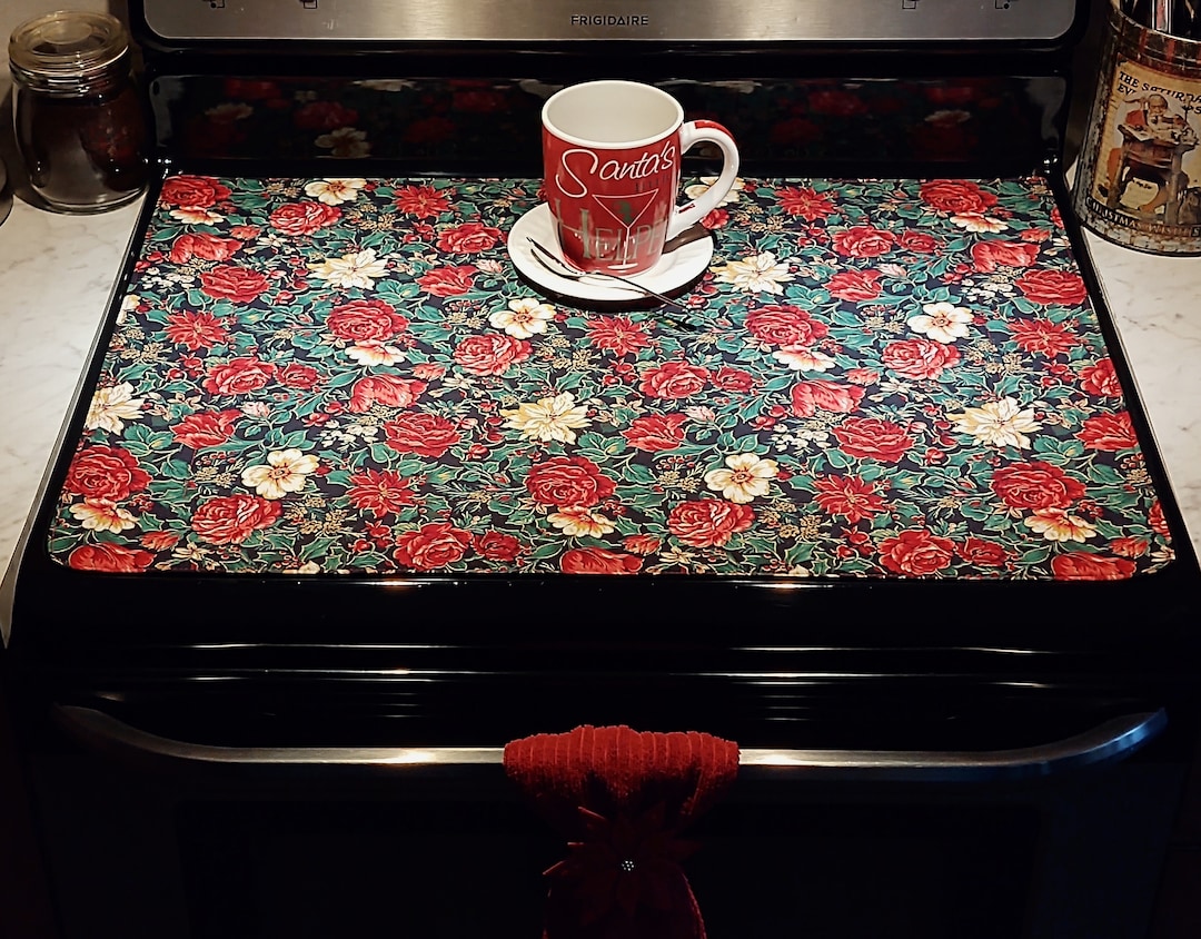 Christmas Collection, Stove Top Cover, Glass Top Cover, Stove Top ...