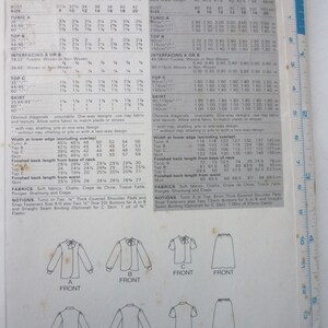 Butterick 4086 Pattern for a Vintage 1970s Blouse and Top. Blouse With ...