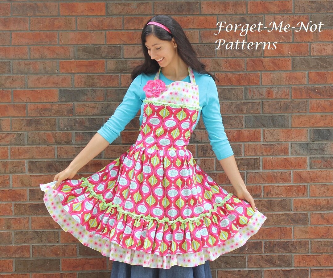 Trinity Apron Pattern - Womens Apron Pattern - PDF- Instant Download ...