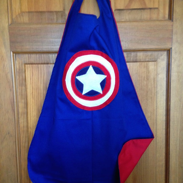 Captain America Cape - Etsy
