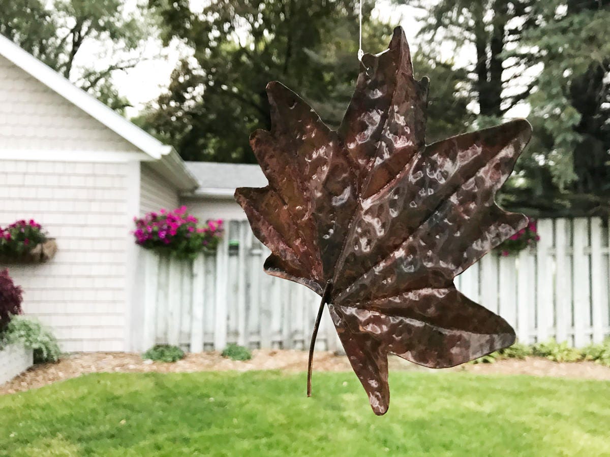 Leaf Wind Spinner - Etsy