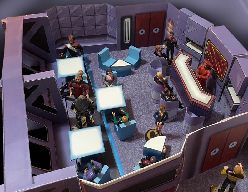 Ten Forward Diorama/ Playset - Etsy UK