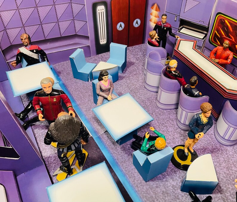 Ten Forward Diorama/ Playset - Etsy UK