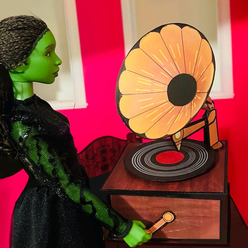 1:6 Scale Gramophone - Etsy