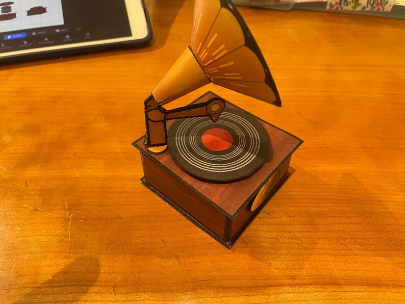 1:6 Scale Gramophone - Etsy