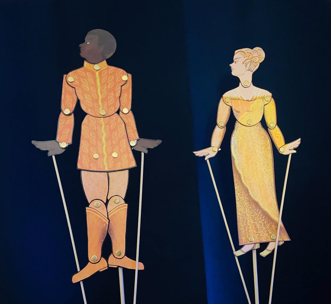 Elf Articulated Paper Puppets - Etsy