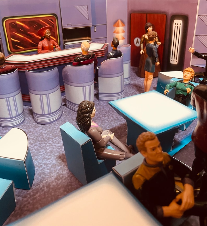 Ten Forward Diorama/ Playset - Etsy UK