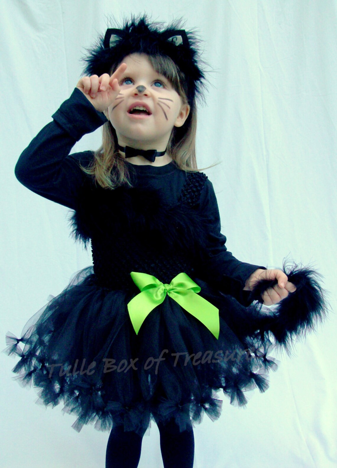 Pretty Kitty Black Cat Tutu Costume Ensemble - Etsy