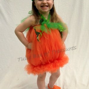 Pumpkin Costume Ensemble/costume/halloween/dress up Clothes/birthday ...