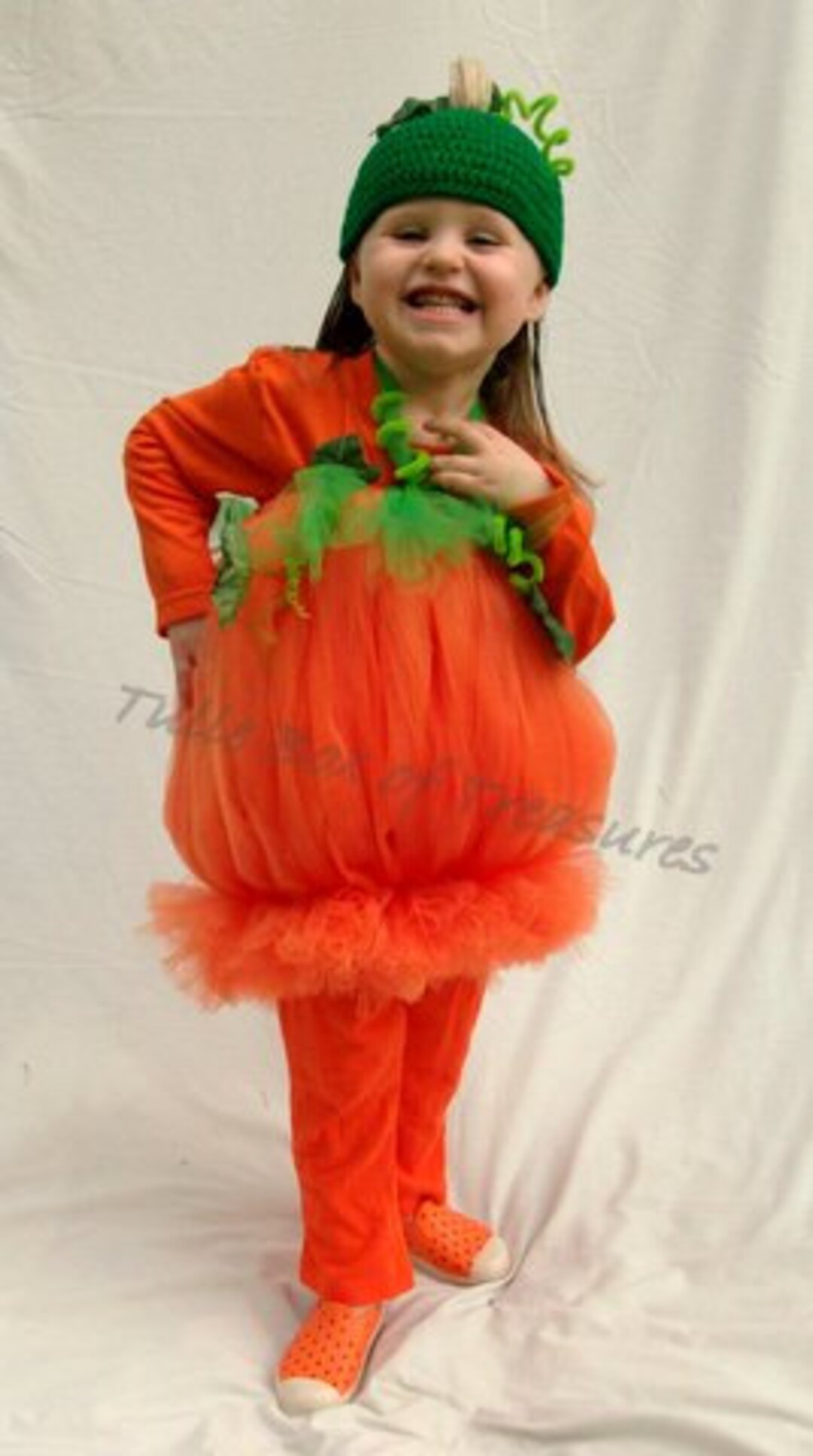 Pumpkin Costume Ensemble/costume/halloween/dress up Clothes/birthday ...