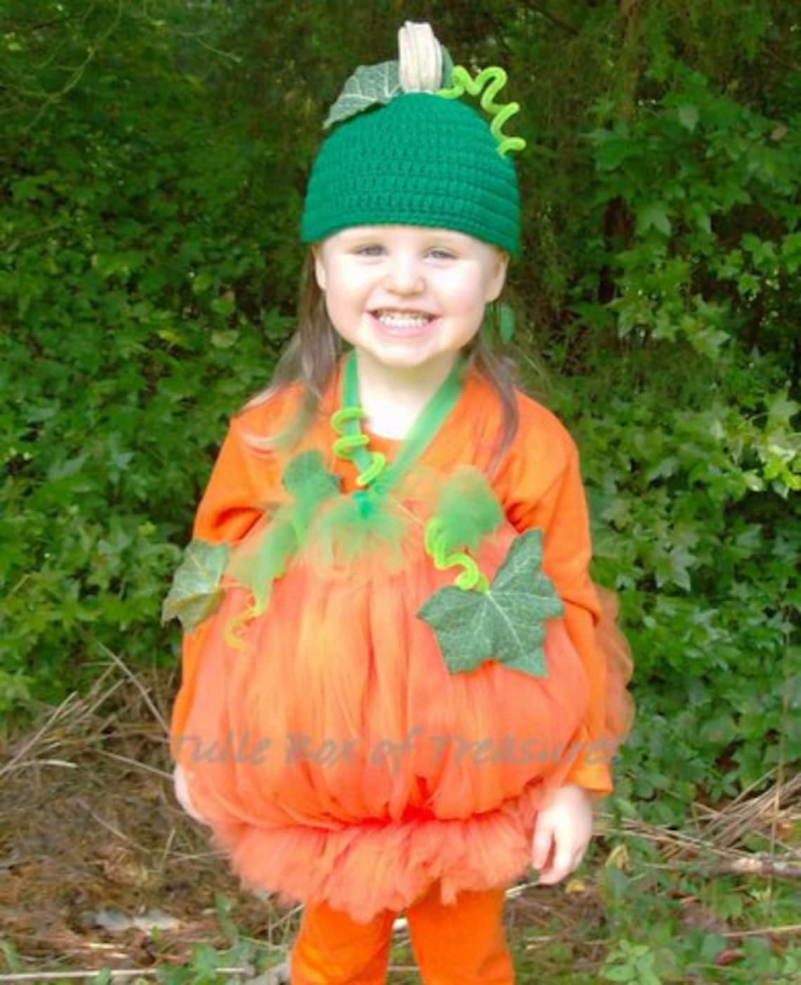 Pumpkin Costume Ensemble/costume/halloween/dress up - Etsy