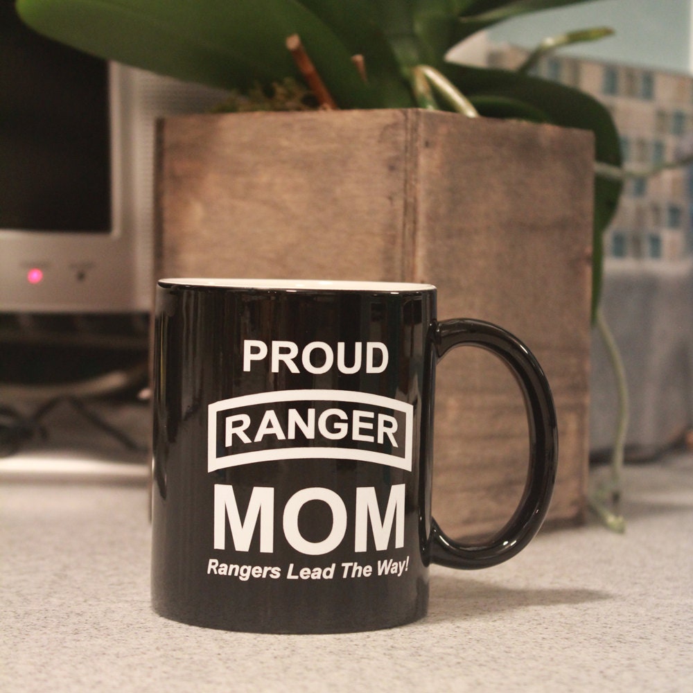 Proud US Army Ranger Mom Coffee Cup - Etsy