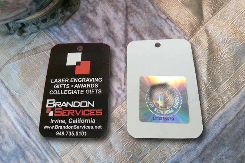 U.S. Air Force Academy Custom Engraved Luggage Tags, Laser Engraved ...