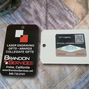 U.S. Merchant Marine Academy Custom Engraved Luggage Tags, Laser ...