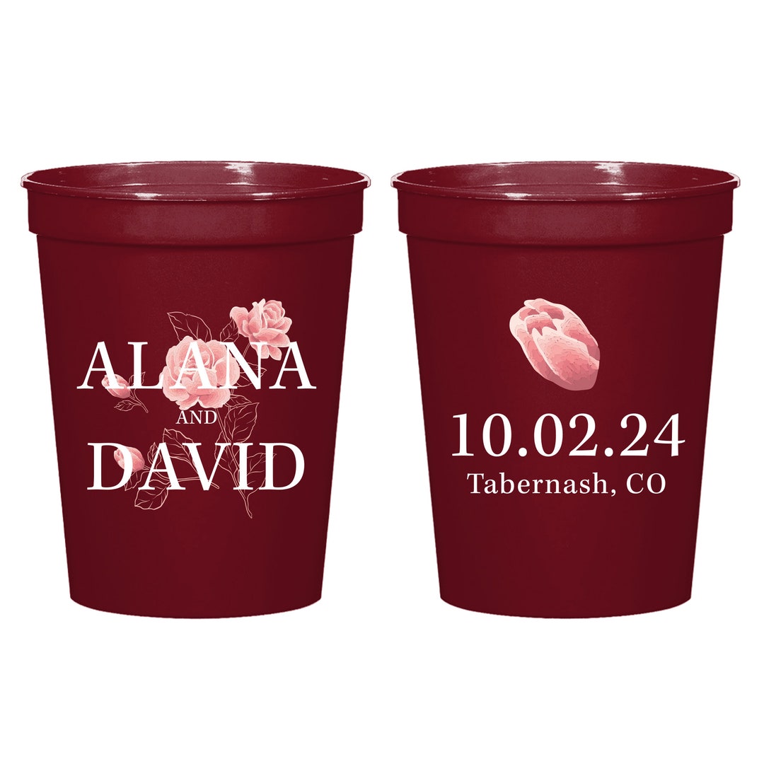 Full Color Stadium Cups, Personalized Full Color Stadium Cups ...