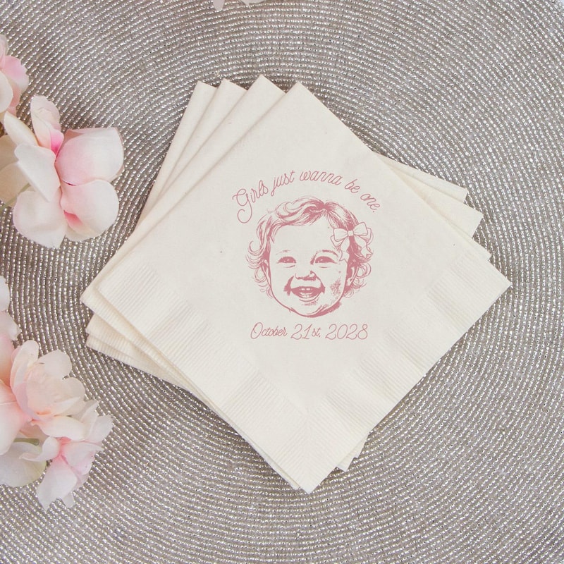 Coquette Birthday Napkins - Etsy