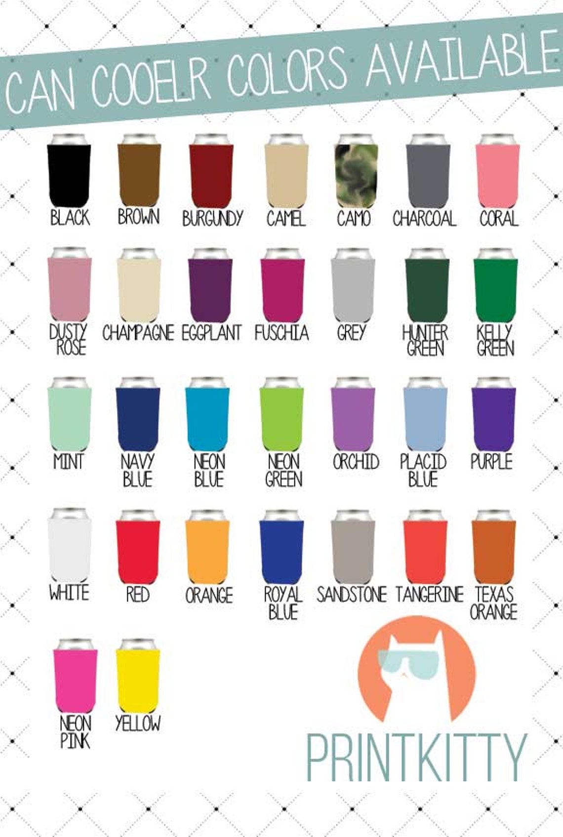 Baby Shower Can Coolers Can Coolers Baby Shower Koozies | Etsy