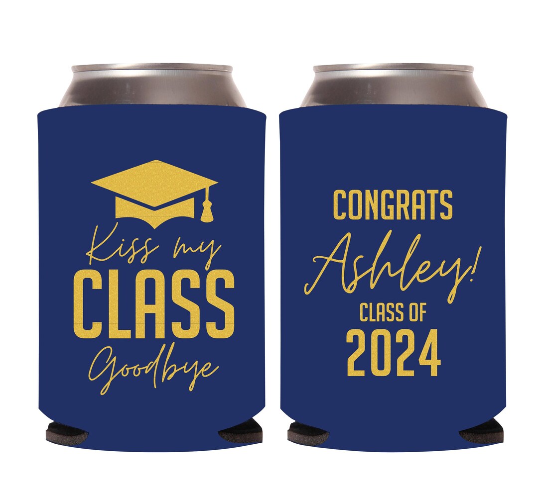 Customized Graduation Can Coolers, Graduation Can Cooler Favors, Custom ...