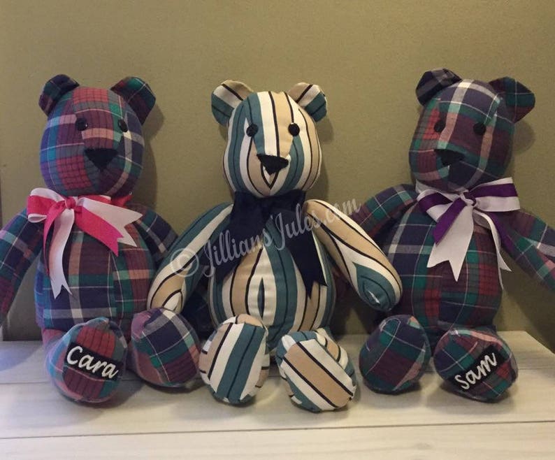 Handmade Memory Bear - Etsy