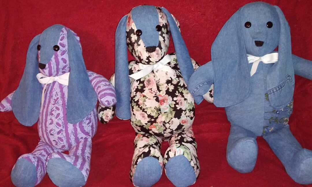 Handmade Memory Bunny - Etsy