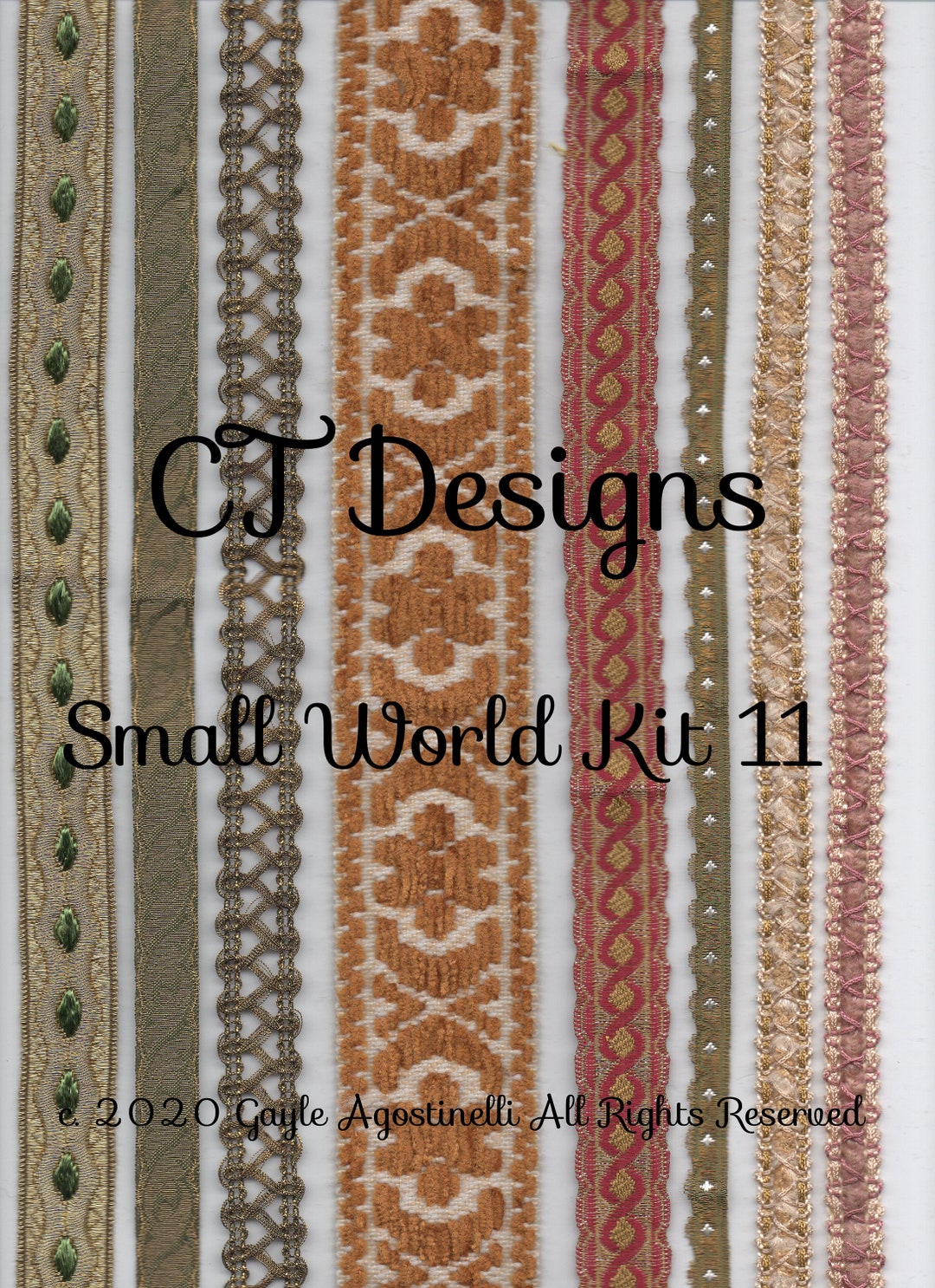 Vintage "small World Kit 11" Embroidery Trim Digital Download - Etsy