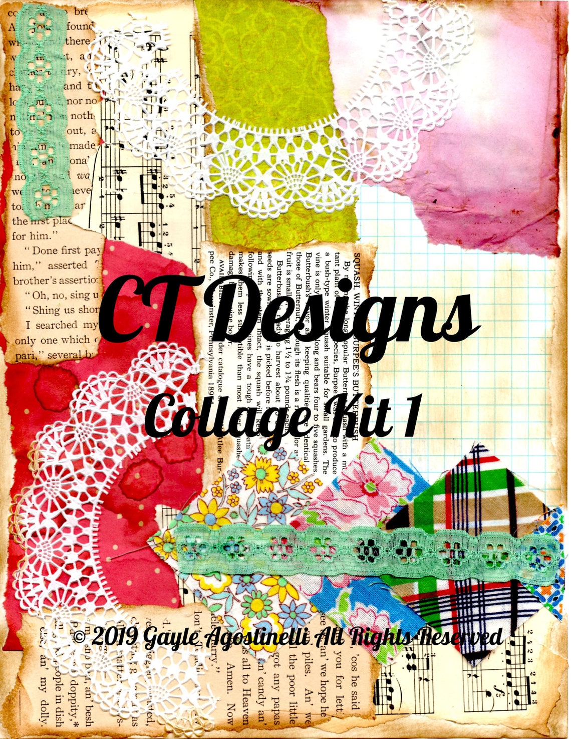 Collage Kit 1 Digital Download - Etsy