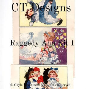 1918 Raggedy Ann - Kit 1 - Digital Download - Etsy