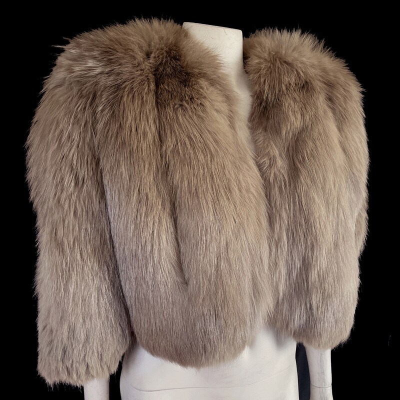 Vintage Fur Jacket - Etsy