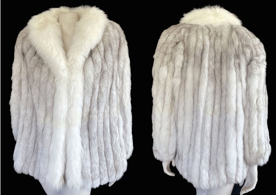 SAGA Norwegian & Arctic FOX Fur Coat, Winter Wedding … - Gem