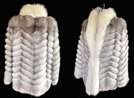 SAGA Arctic & Norwegian FOX Fur Coat, Winter Wedding … - Gem