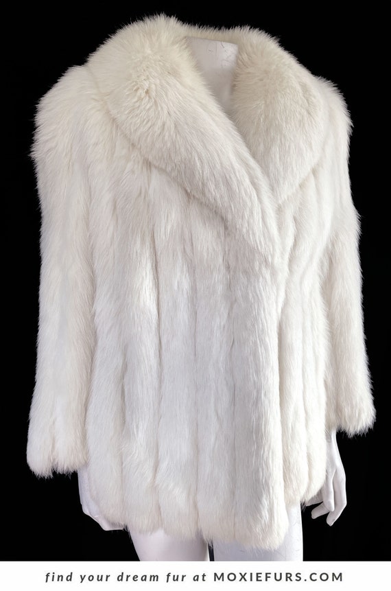 vintage arctic shadow fox - Gem