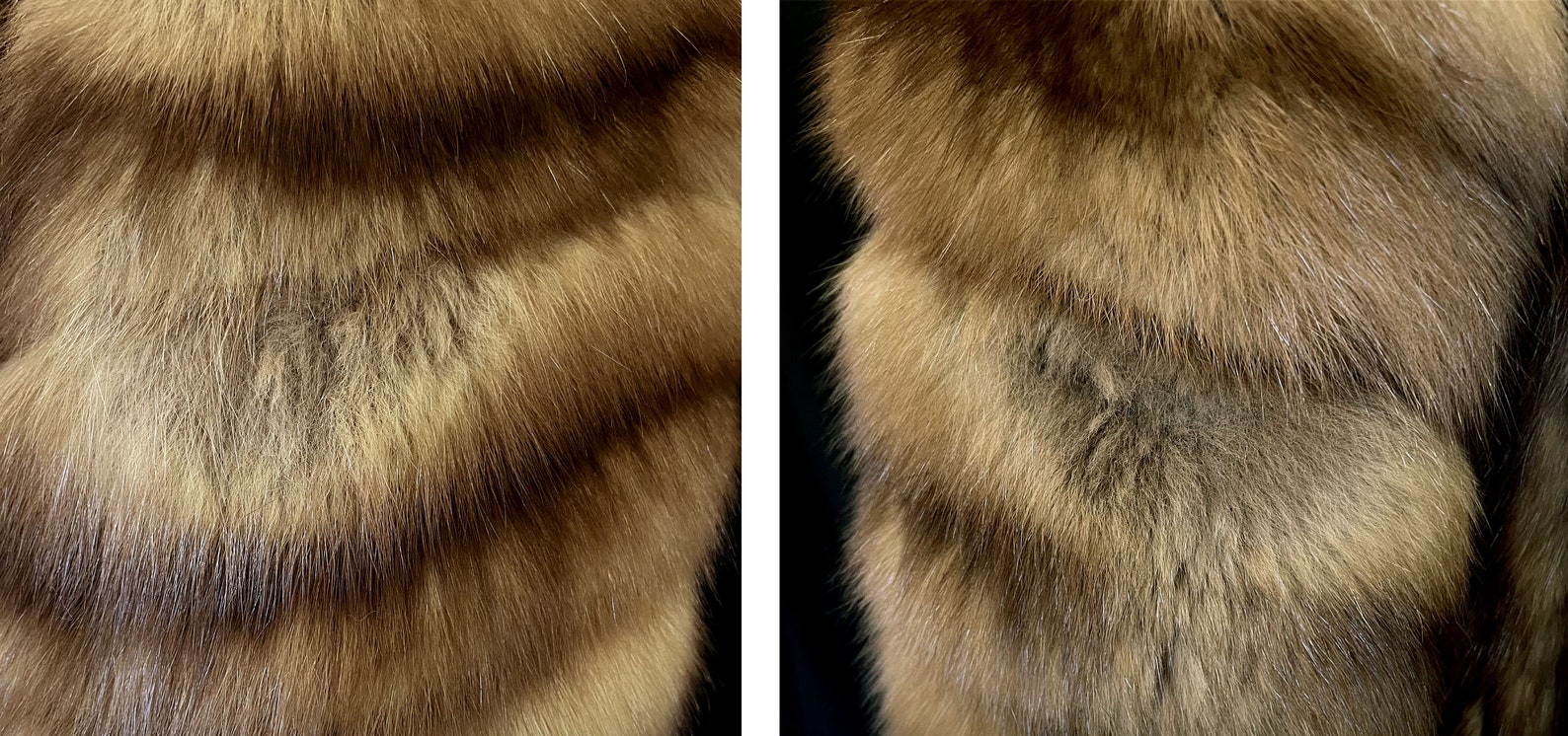 Brown SABLE Fur Long Coat Real Vintage Mink Bolero Jacket - Etsy