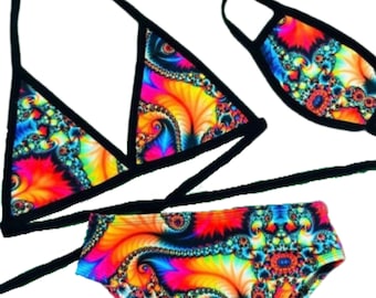 Trippy Rave Outfit - Etsy