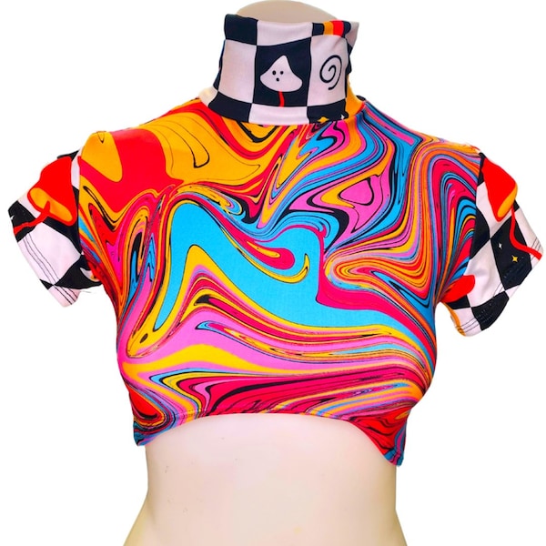 Rave Crop Top - Etsy