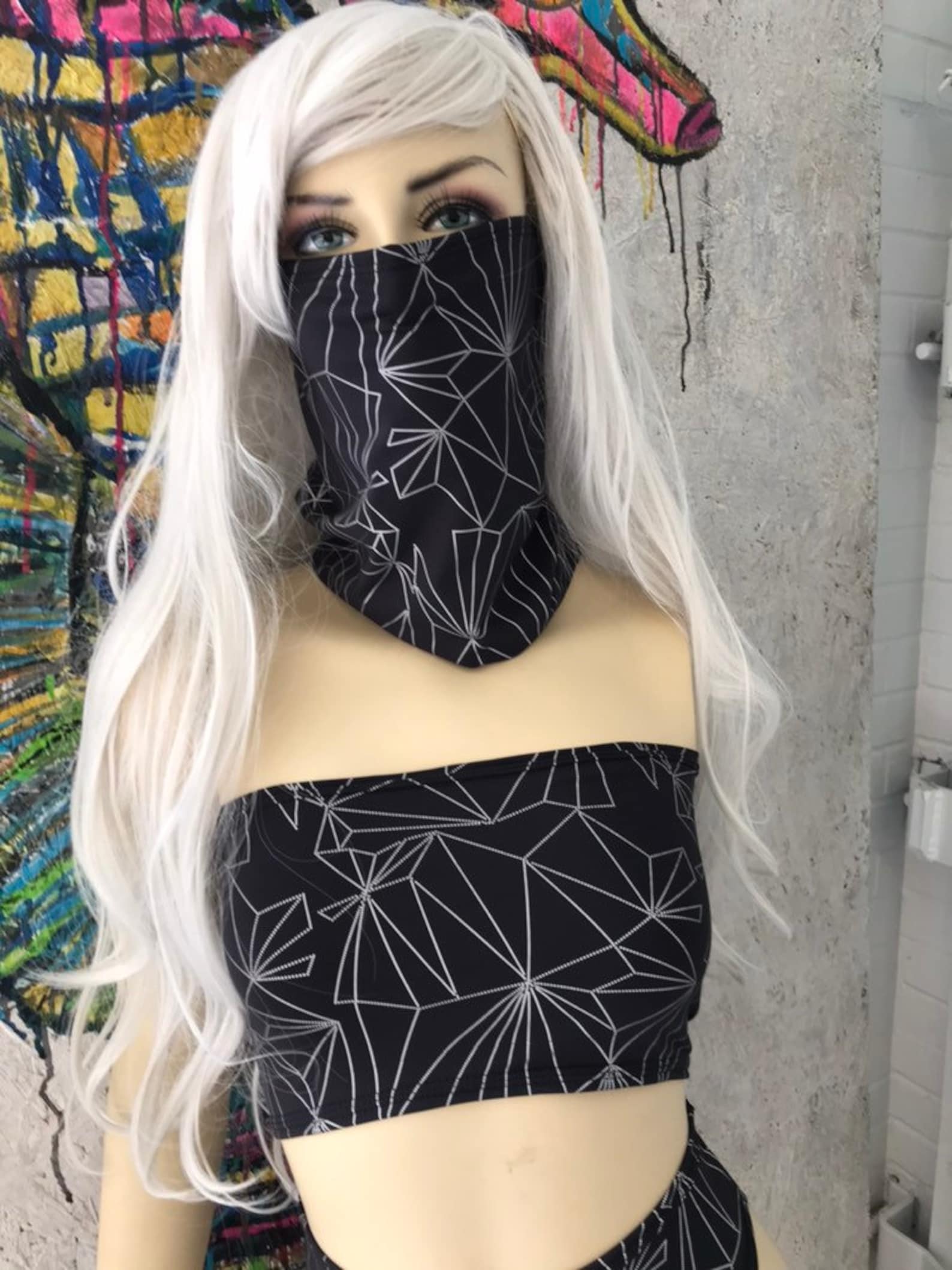 Light reflective refraction Face Mask Reflective | Etsy