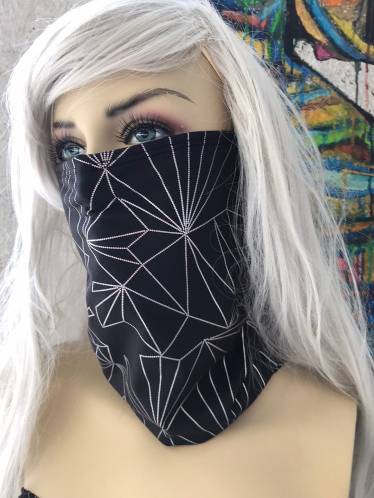 Light reflective refraction Face Mask Reflective | Etsy