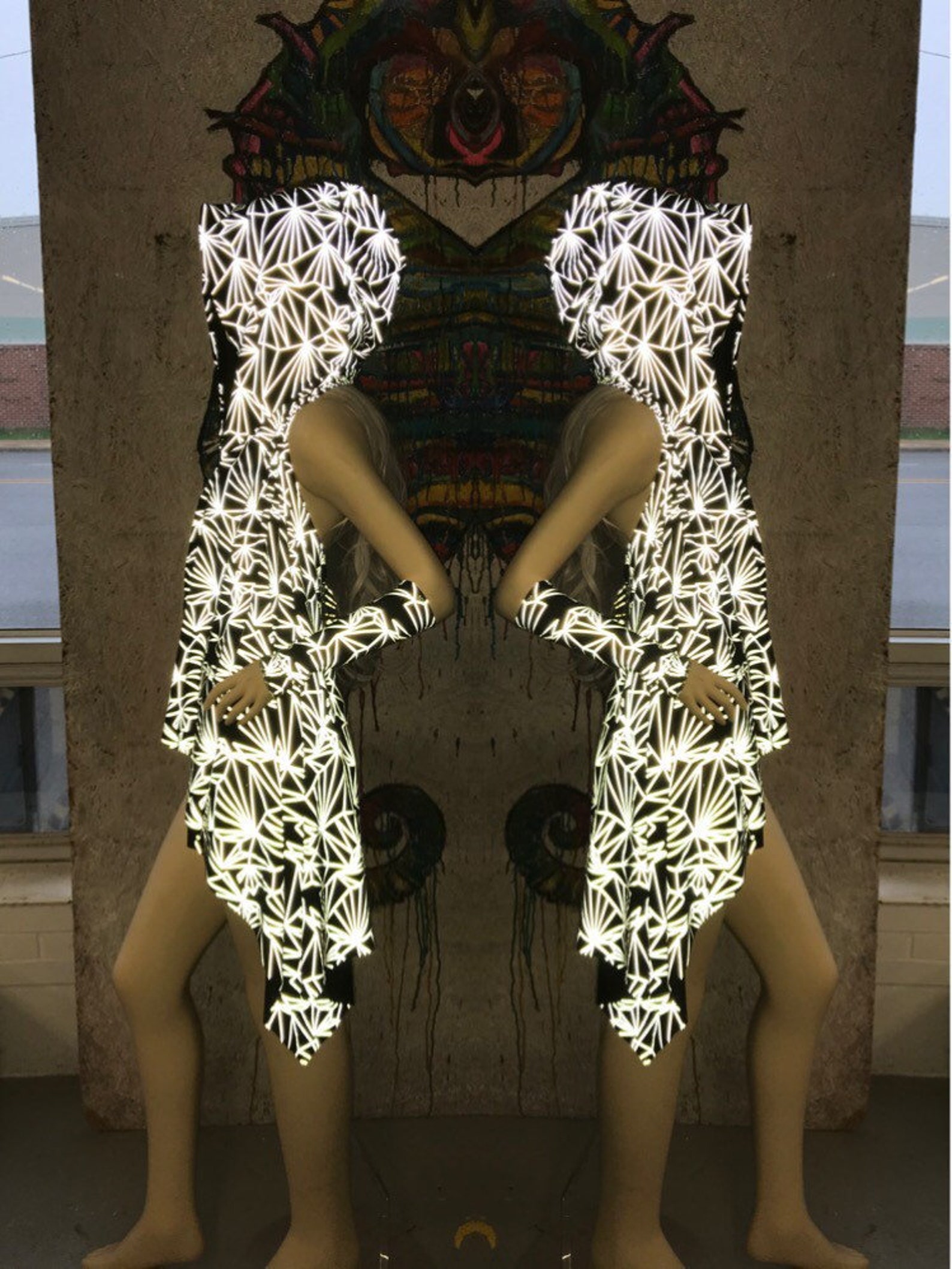 REFRACTION | Unisex Hooded Cloak - Etsy