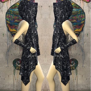 REFRACTION | Unisex Hooded Cloak - Etsy