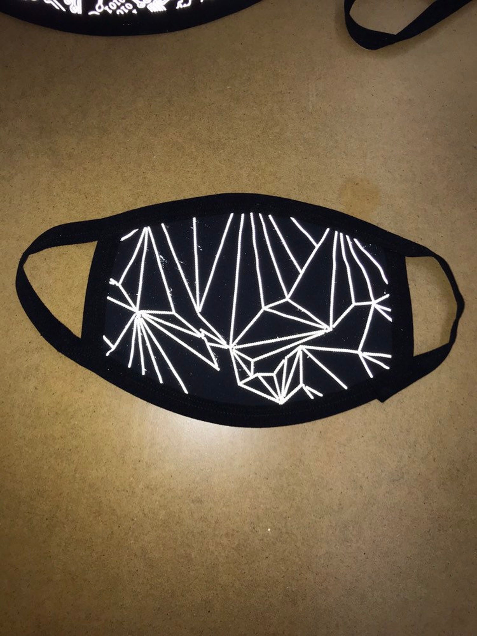 Light Reflective Face Mask | Etsy