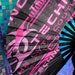 PINK TECHNO Hand Fan, Rave Accessories, Festival Fan - Etsy