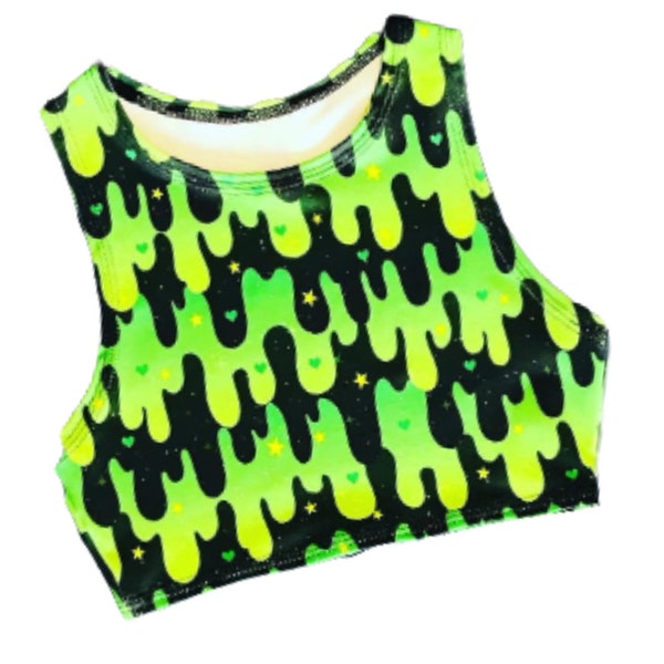 Green Rave Bra - Etsy