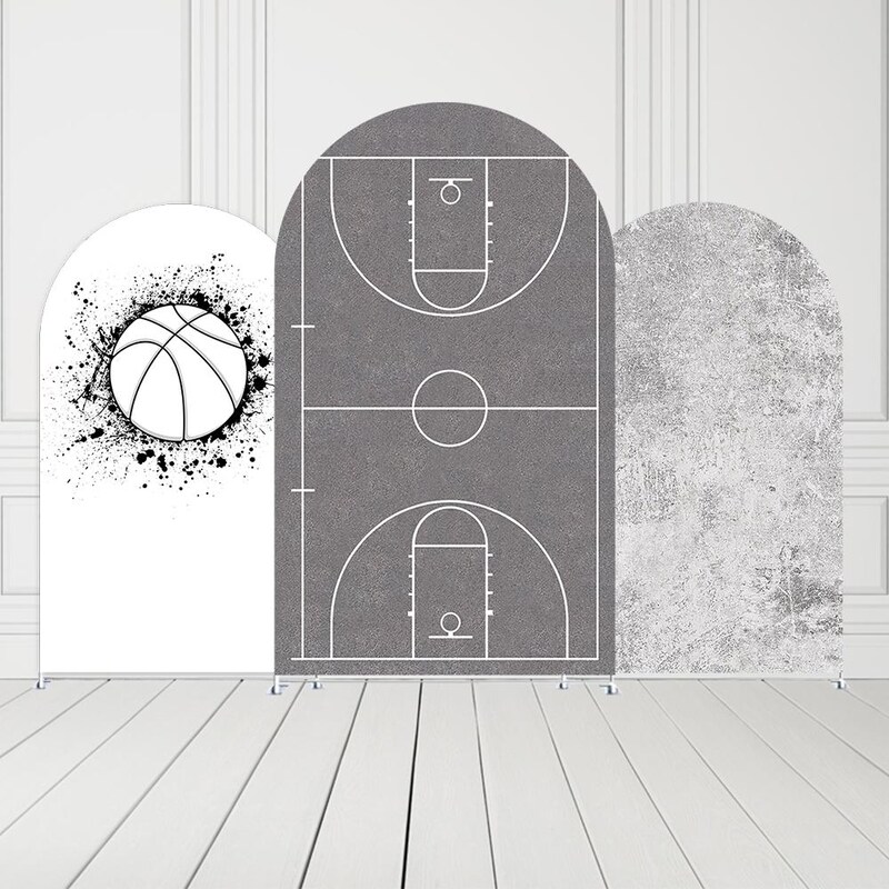 Basketball Backdrop - Etsy