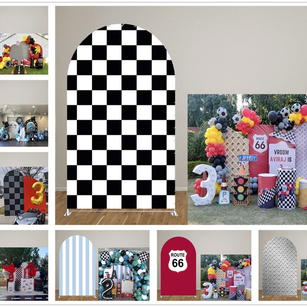 Checkered Arch Covers - Etsy