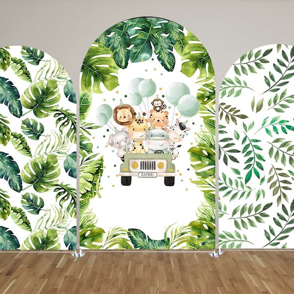 Safari Birthday Arch Backdrop - Etsy