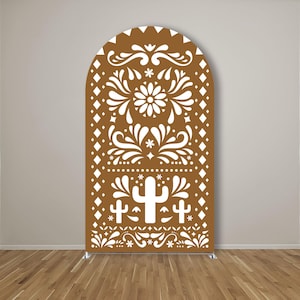 Mexican First Fiesta Arch Backdrop Stand Covers Lace Wedding Parties ...