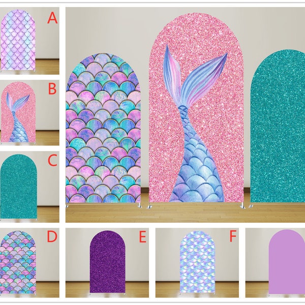 Mermaid Arch Backdrop Covers - Etsy Singapore