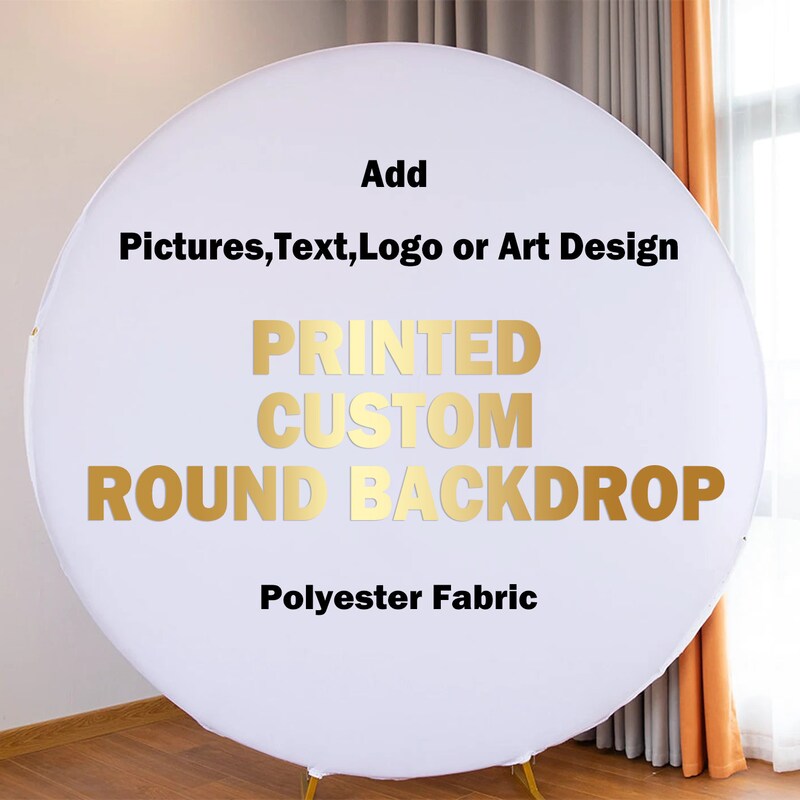 Circle Backdrop - Etsy